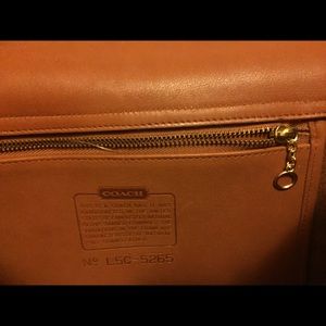 Coach | Bags | Coach Chestnut Brown Leather Tote Handbag | Poshmark